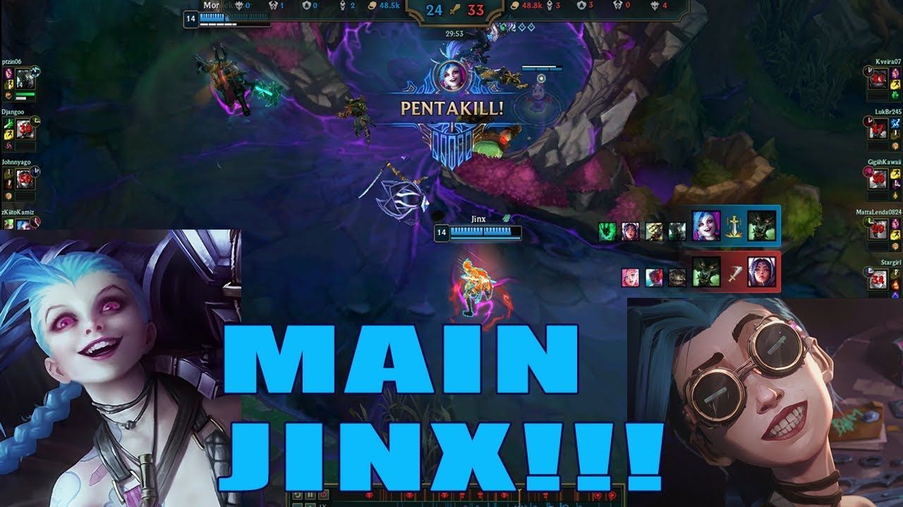 ARCANE me transformou em MAIN JINX!!! - YouTube