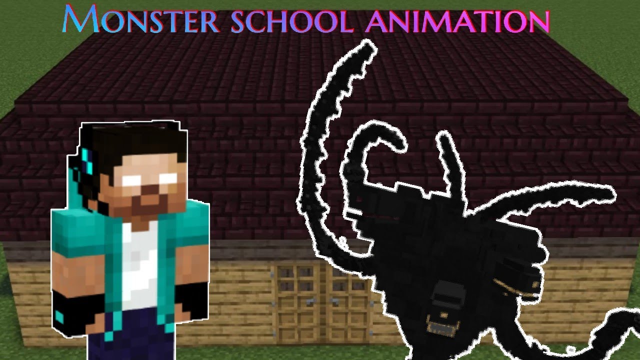 Monster school: wither storm challenge (monster school animation) - YouTube