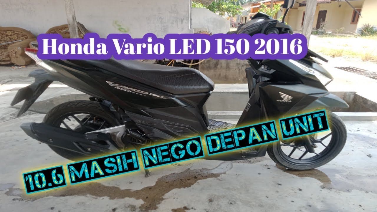 Review Honda Vario LED 150 2016 akhir - YouTube