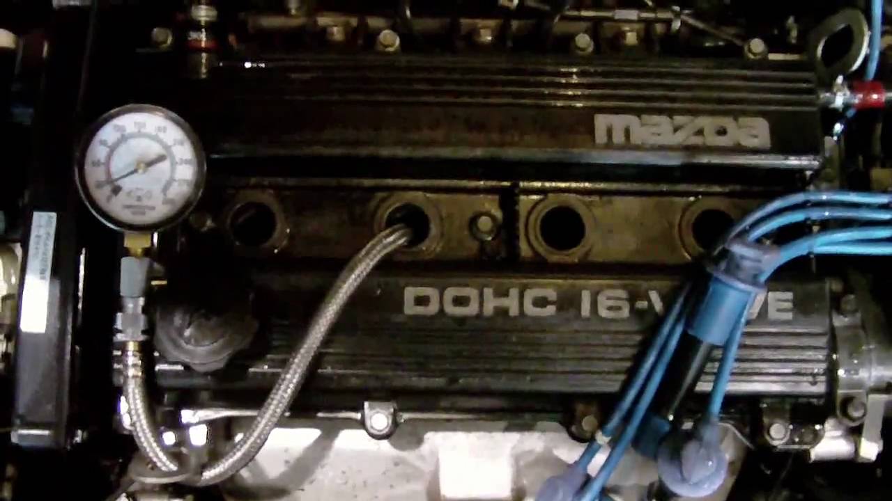 JDM-Online.com - JDM Mazda BP Turbo Engine Compression Video - YouTube