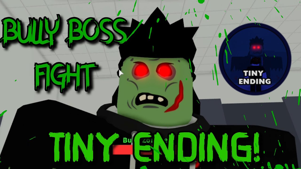 How to get the TINY ENDING + BADGE in FIELD TRIP Z! (BULLY BOSS FIGHT ...