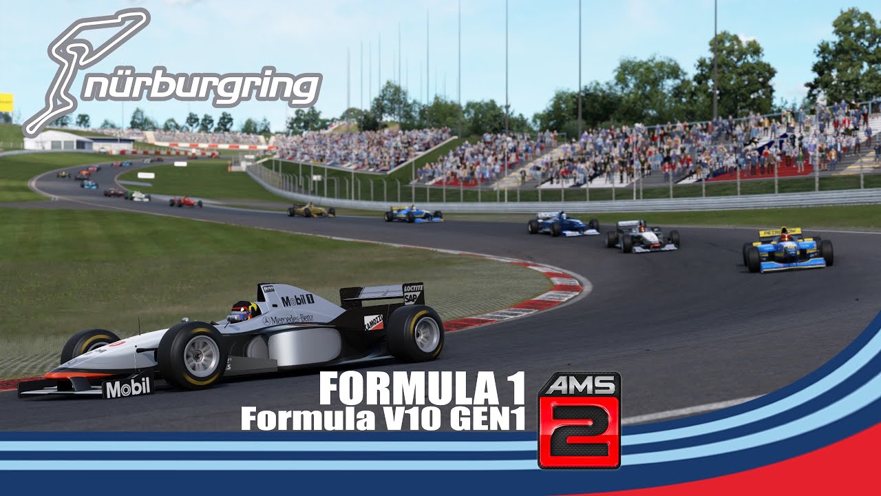 AMS2 | Formula 1 (1997) F-V10 GEN1 | Nürburgring GP - YouTube