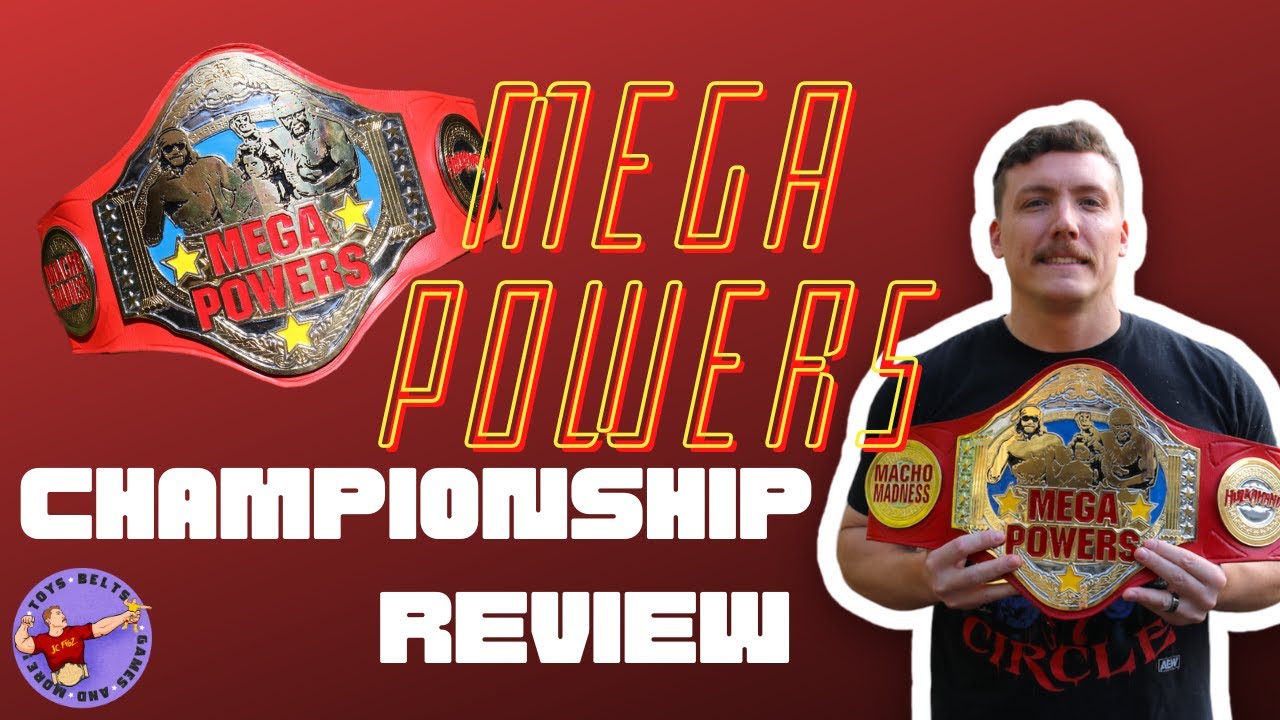 Mega Powers Championship Belt Review! Made by M Asad Ali - YouTube