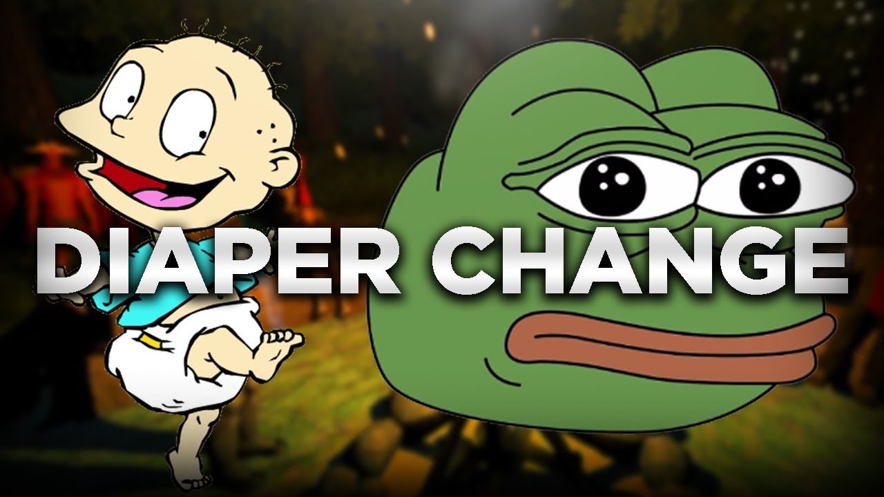 CHANGE THE DIAPER! VRChat Funny Moments! (Feat. Frog) - YouTube