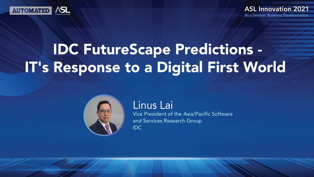 IDC FutureScape Predictions – IT’s Response to a Digital First World ...
