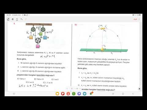 DOPİNG AYT FİZİK ÇÖZÜMLERİ