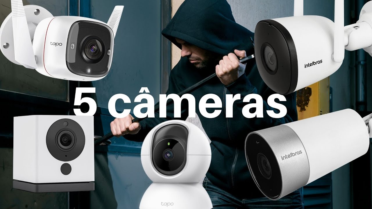 5 Câmeras de Segurança Wi Fi para Casa Inteligente - YouTube