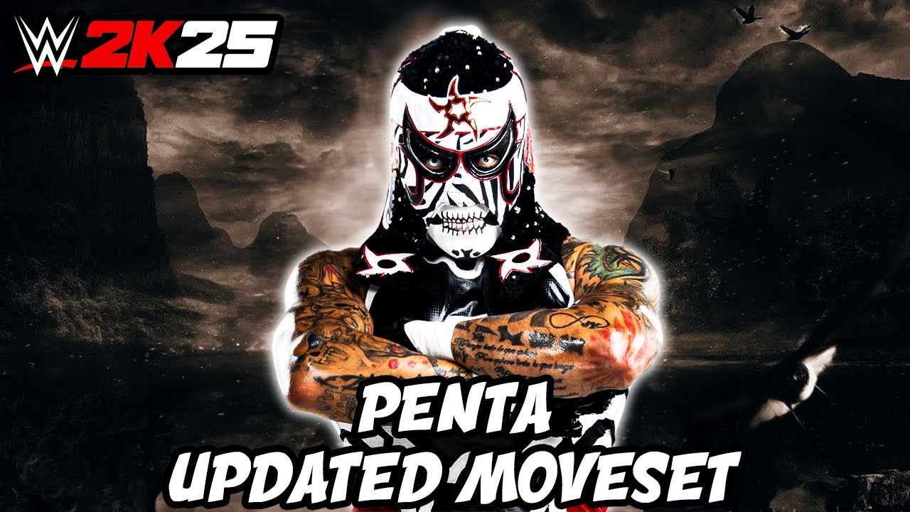 WWE 2K25 Penta Updated Moveset - YouTube