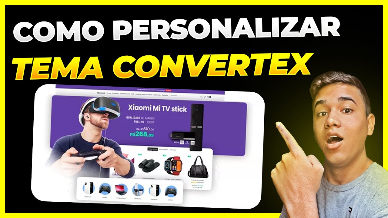 Como Personalizar o Tema Convertex no Shopify - YouTube
