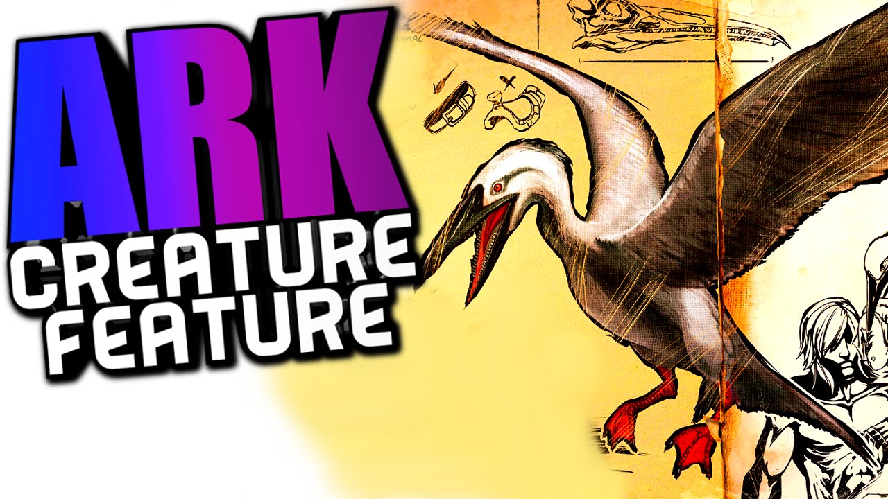 ARK Survival Evolved - ICHTHYORNIS SPOTLIGHT, ARK SEAGULL, FISHING? NEW ...