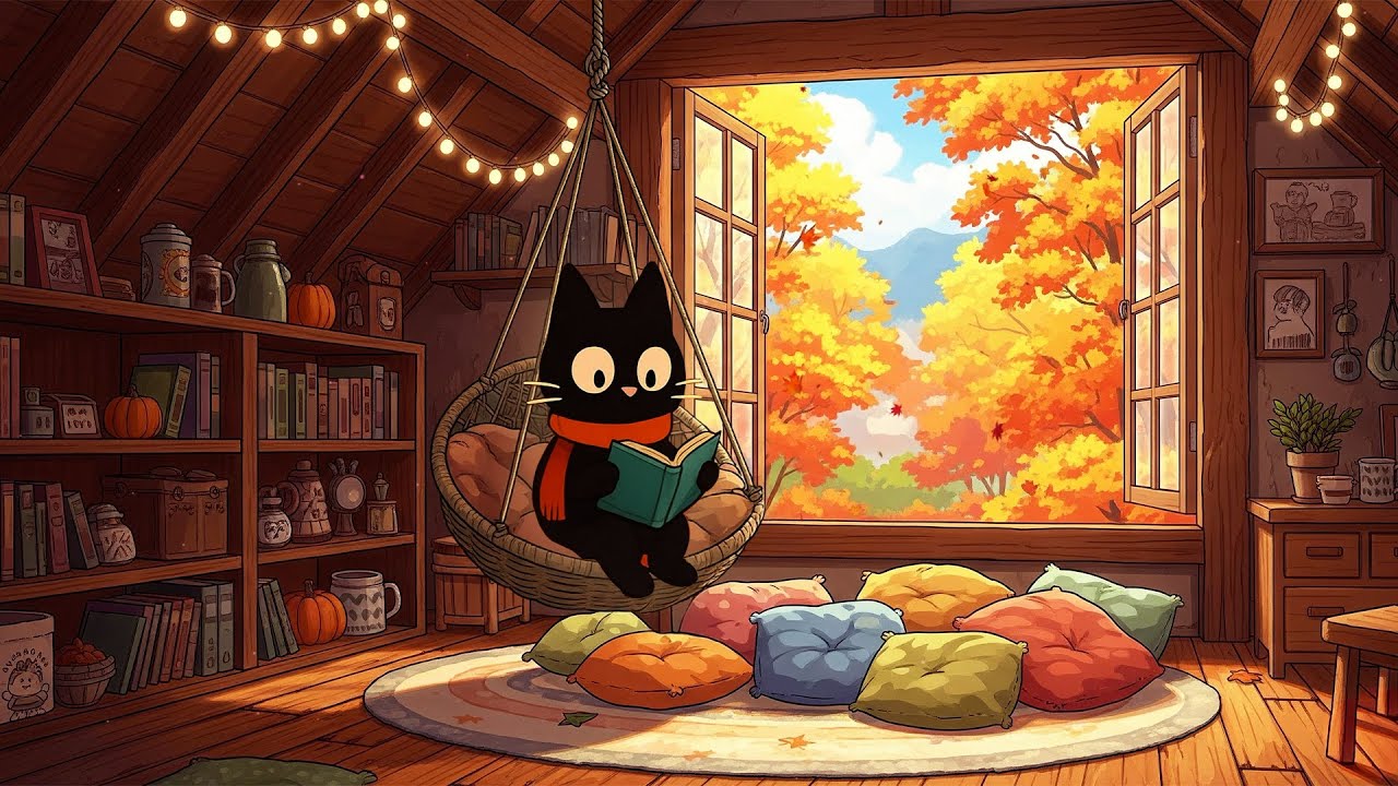 Autumn Dreams 🍂 Chill Beats for Relax, Study & Read - YouTube
