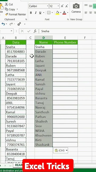 Advance Excel Tips @Excel Top Excel Knowledge - YouTube