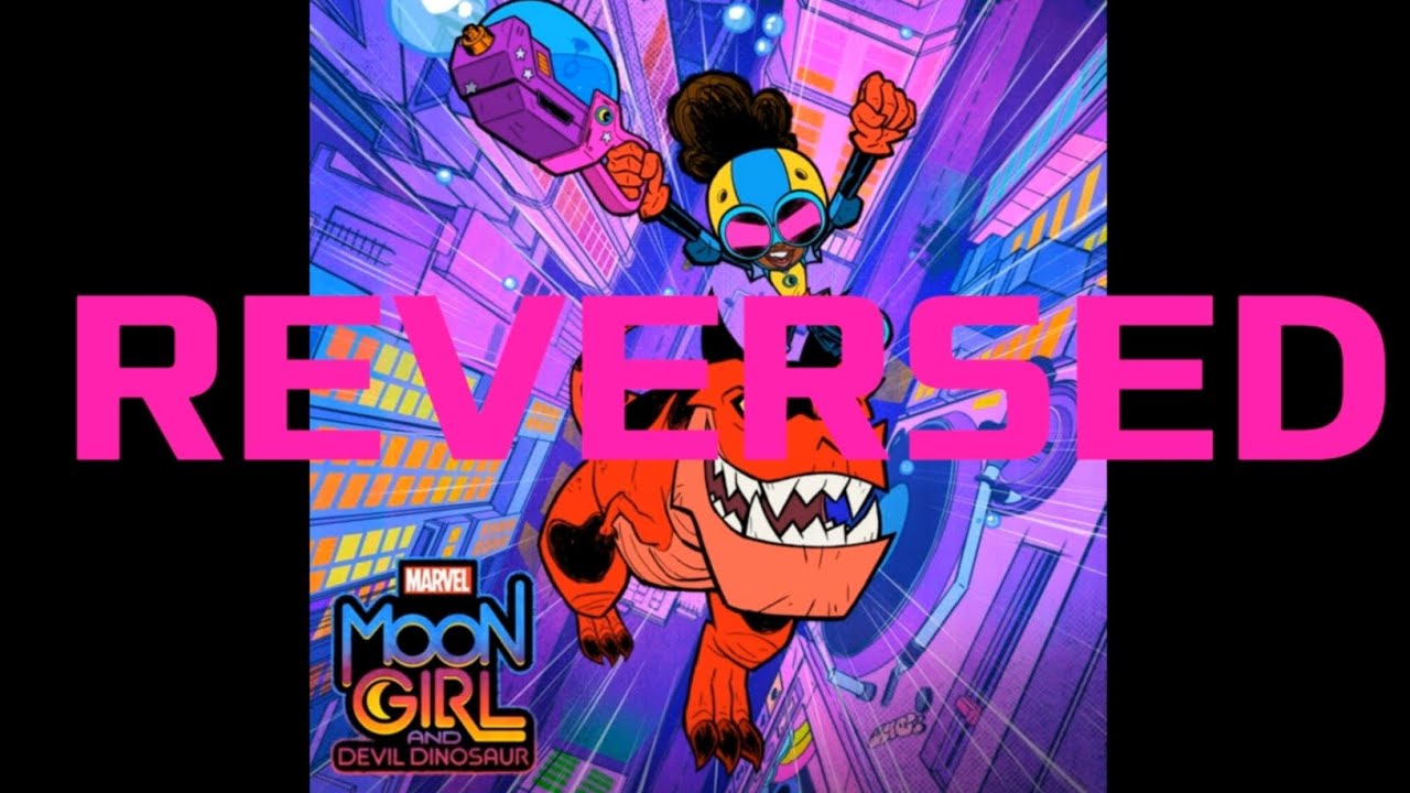 Moon girl magic music video but in REVERSE!!!! - YouTube
