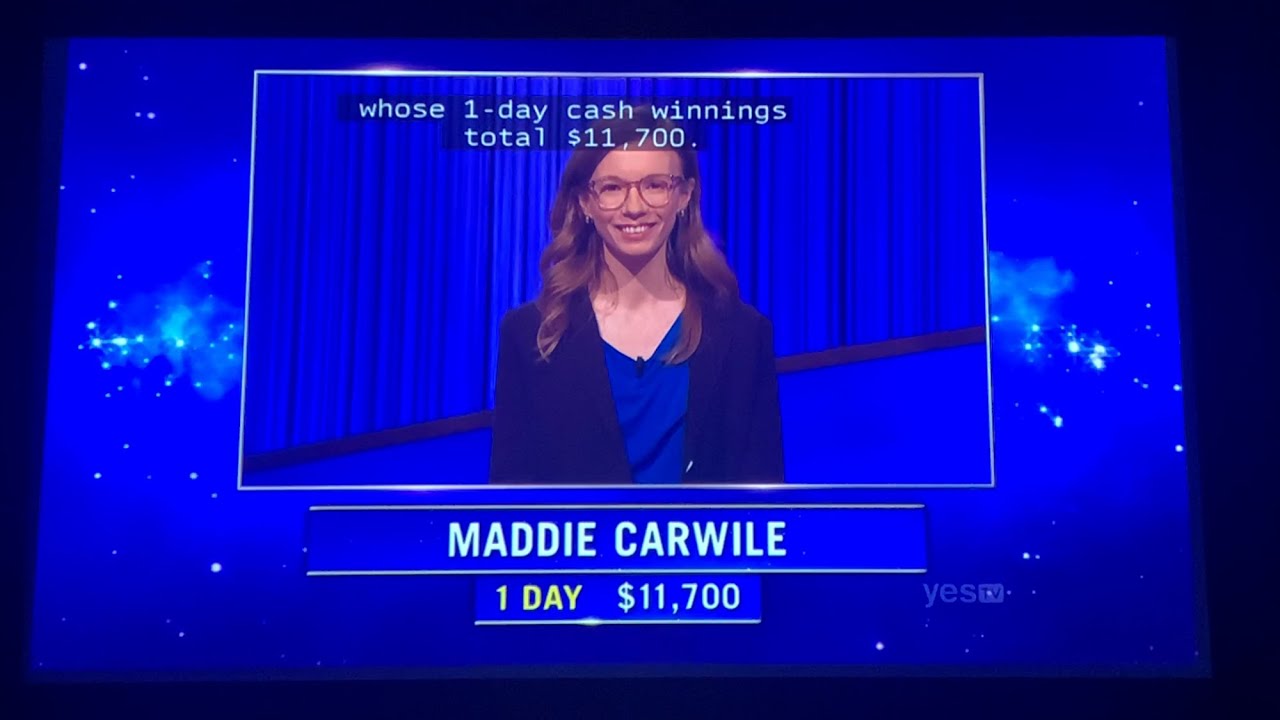 Jeopardy, intro - Maddie Carwile Day 2 (9/27/24) - YouTube