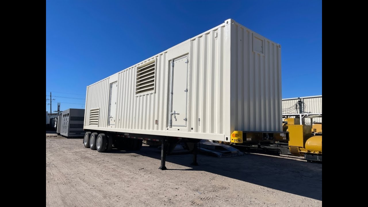 Caterpillar XQ2000 – 3516B Power Module – Rebuilt - 2000 kW - YouTube