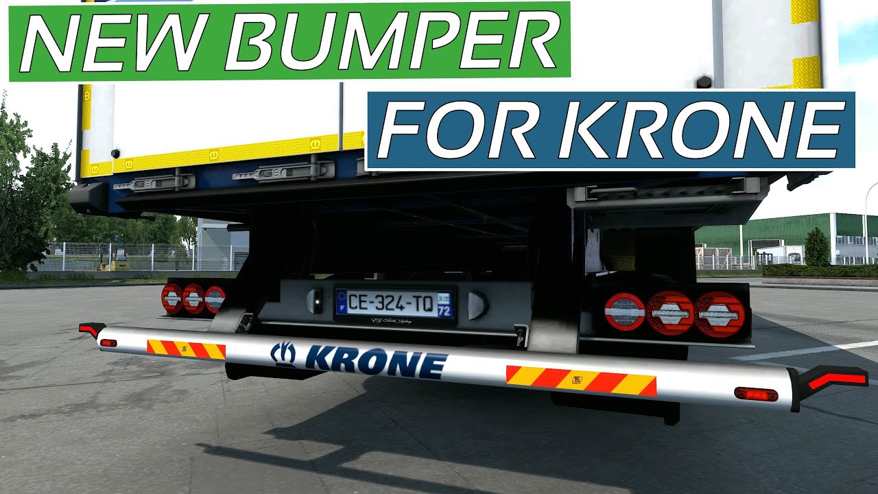 [ ETS 2 1.53 ] 🔹NEW BUMPER FOR KRONE🔹 - YouTube