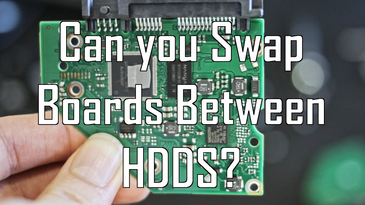 Can you swap boards between HDDs of the same model - YouTube