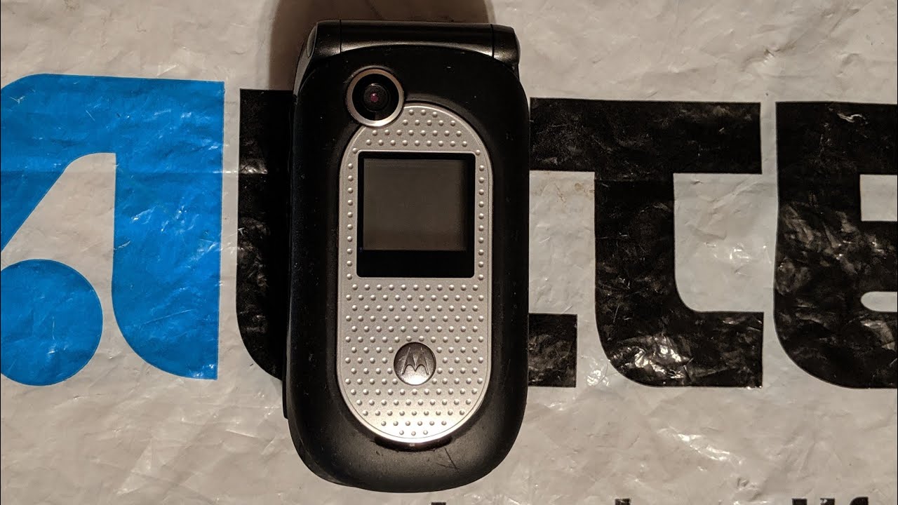 Unlocked Motorola V365 - YouTube