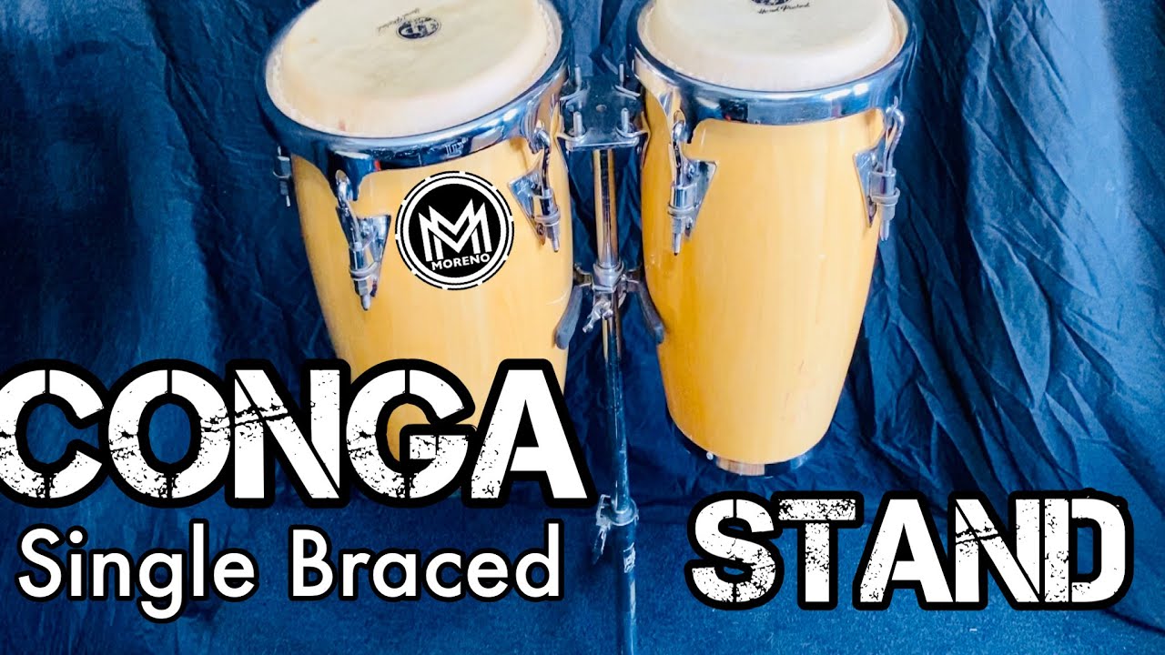 Single Braced CONGA Stand (Base Para Congas) - YouTube
