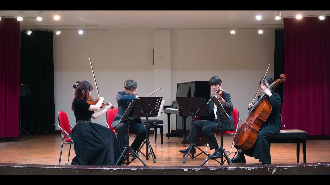 【1132政大交響沙龍】Maurice Ravel: String Quartet in F Major, Mvt. 2 - YouTube