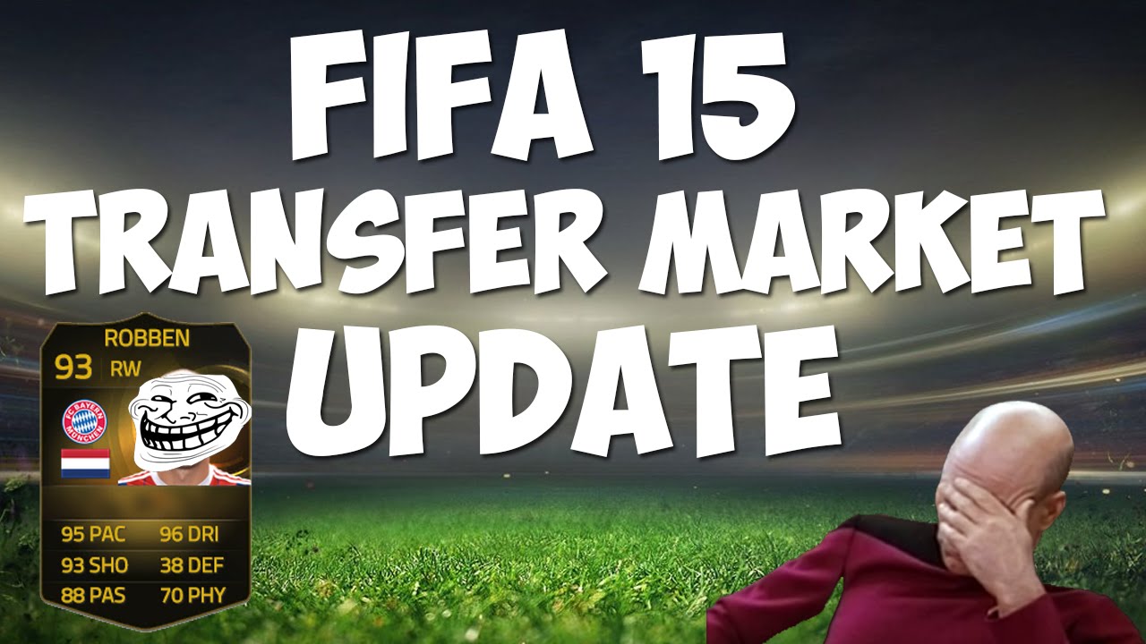 FIFA 15 - FUT Transfer Market Update - No Club Names - #RIPFUT - YouTube