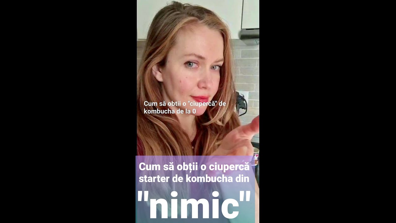 Cum să obți o ciupercă starter de kombucha din nimic? - YouTube