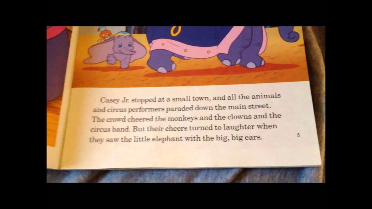 Disney Read-Along Storybook Episode 6: Dumbo - YouTube