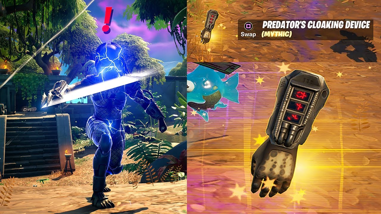 Defeat Predator Location (Predator Boss Fight Gameplay) - Fortnite ...