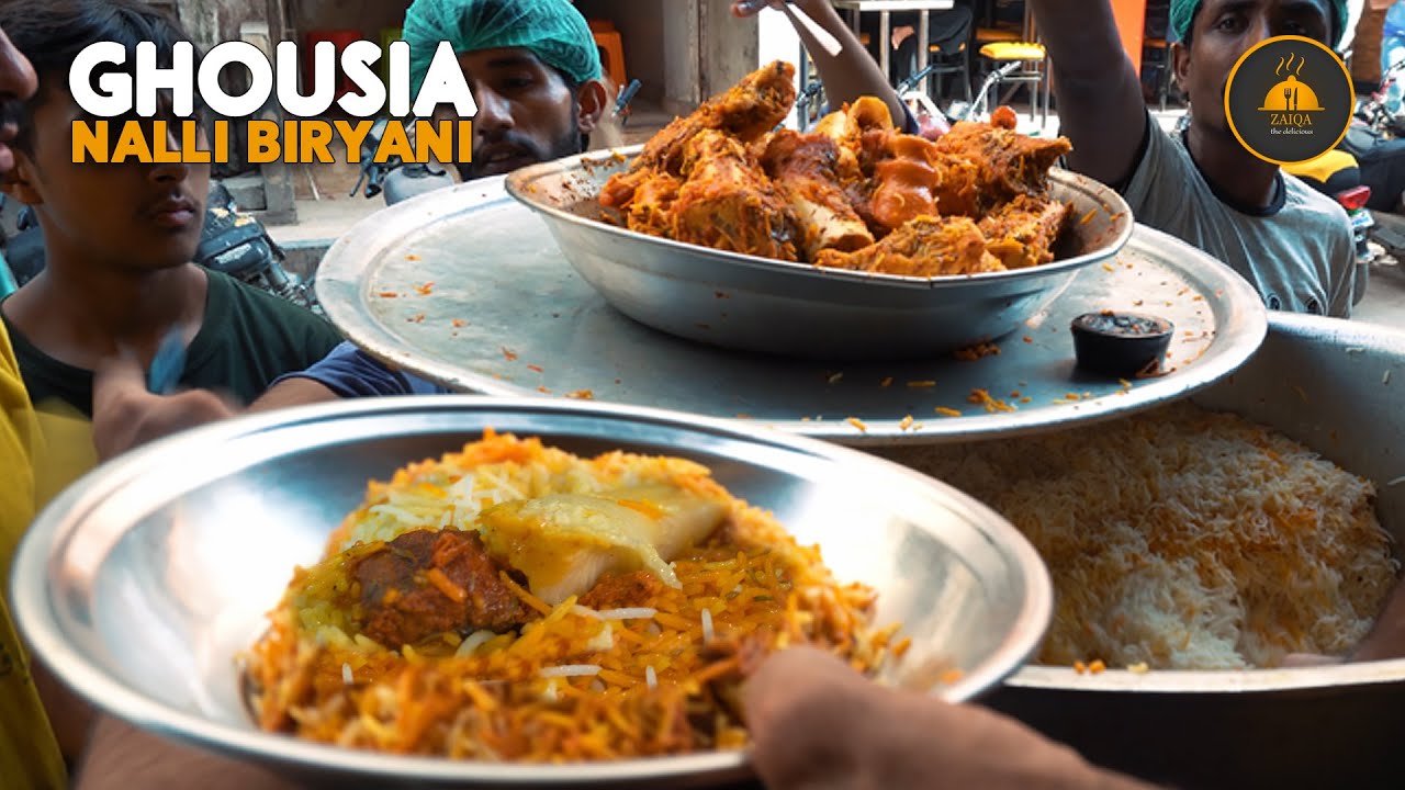 Karachi Famous Biryani | Ghousia Nalli Biryani | Bone Marrow Biryani in ...