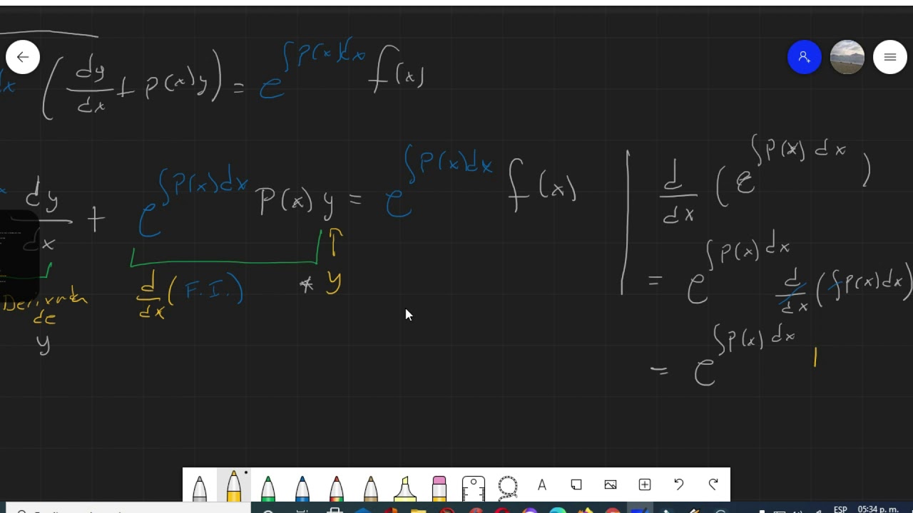 ¿Cómo resolver ecuaciones diferenciales? - Método del Factor Integrante ...