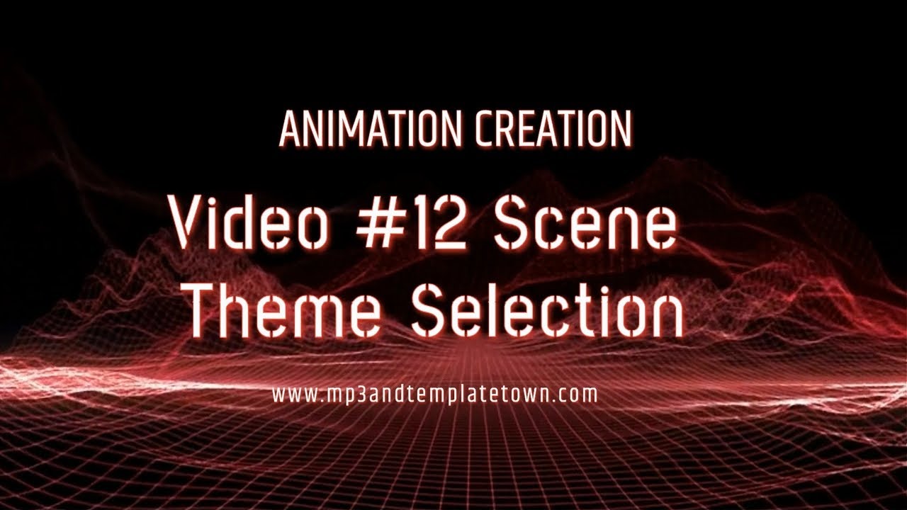 Animation Creation Series #12: Mastering Scene Theme Selections - YouTube