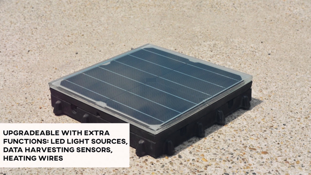 Platio Solar Paving System - YouTube