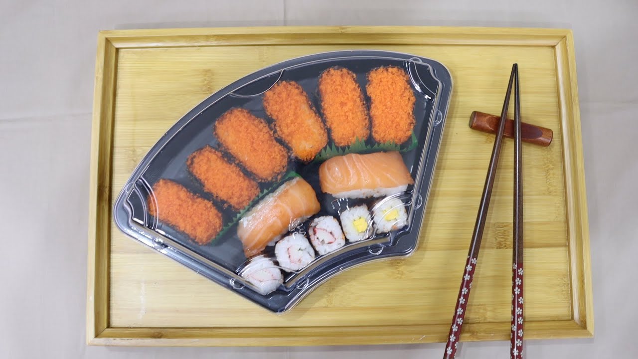 Easy Green HP-08 sushi Tray - YouTube