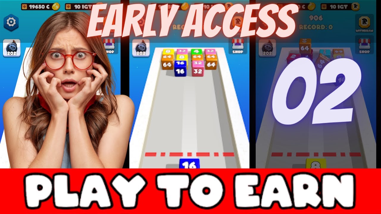 2048 Merge Chain Cube - Gameplay 2 - YouTube