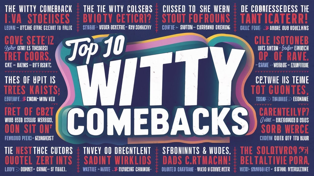Top 10 Witty Comebacks from Historical Figures - YouTube