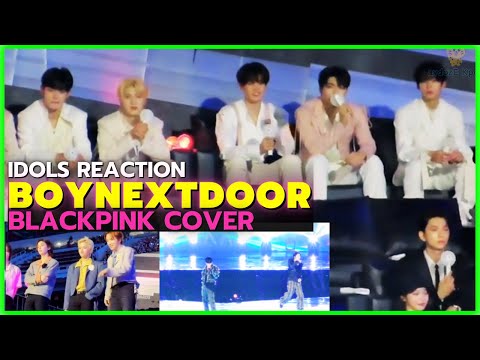 ZB1 LE SSERAFIM Reaction BOYNEXTDOOR Cover BLACKPINK  Shut Down GDA 2024 JAKARTA