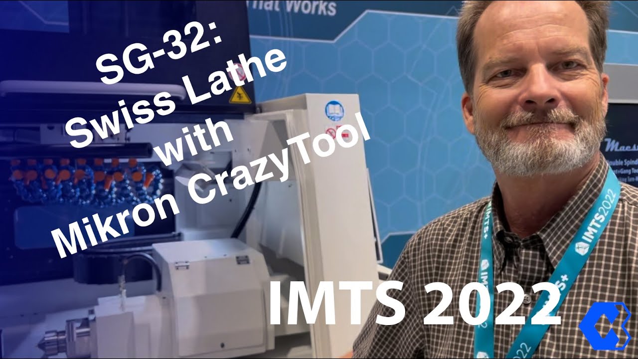SG-32 with Mikron Crazy Tools - YouTube