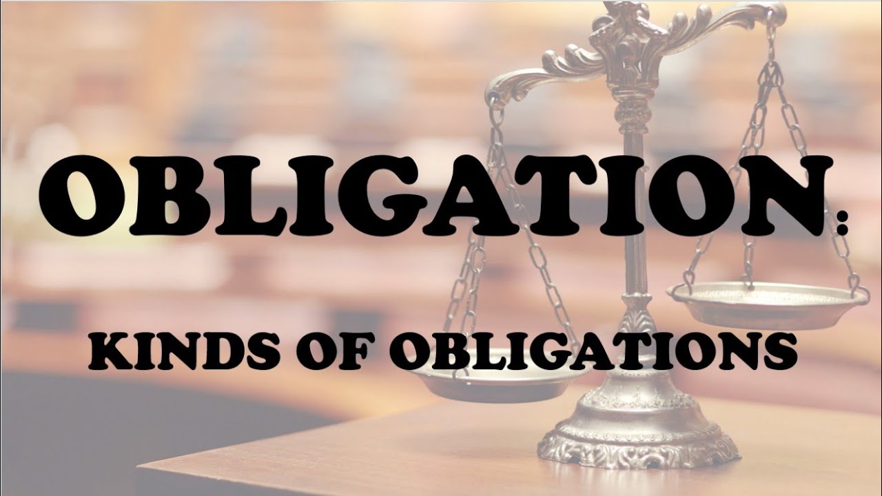 KINDS OF OBLIGATIONS | REAL OBLIGATION | PERSONAL OBLIGATION - YouTube