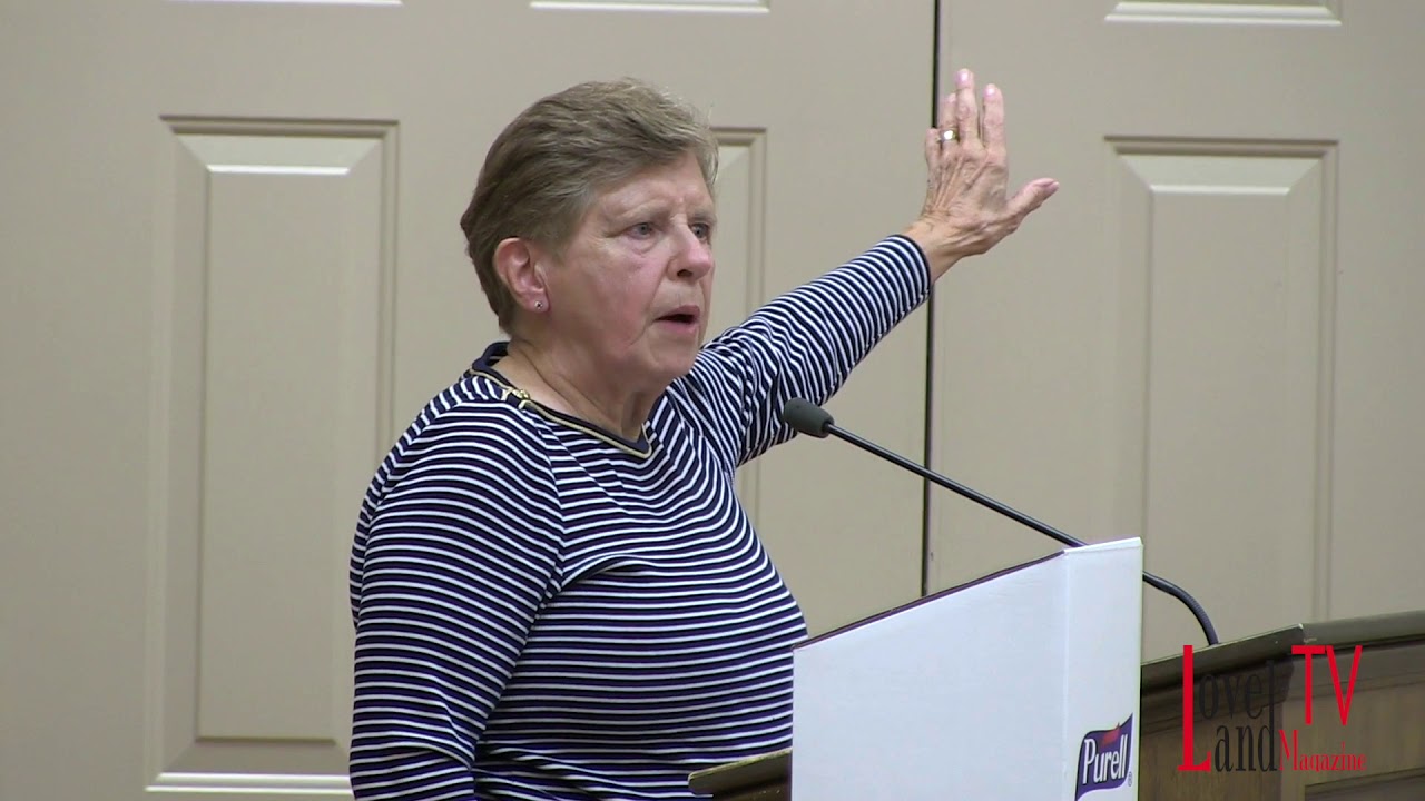 Sue Ann Walker speaks to Planning Commission against the re-zoning for ...