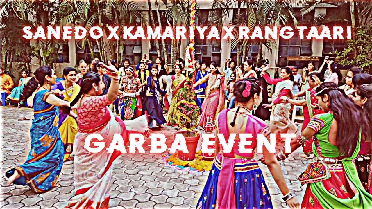 Garba Performance 🔥 | SANEDO X KAMARIYA X RANGTAARI 💙 #garbadance # ...