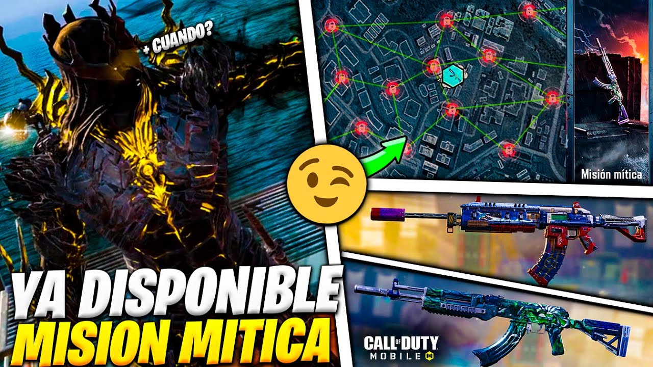 YA DISPONIBLE! RECOMPENSAS GRATIS de MISION MITICA: SKINS, PERSONAJE ...