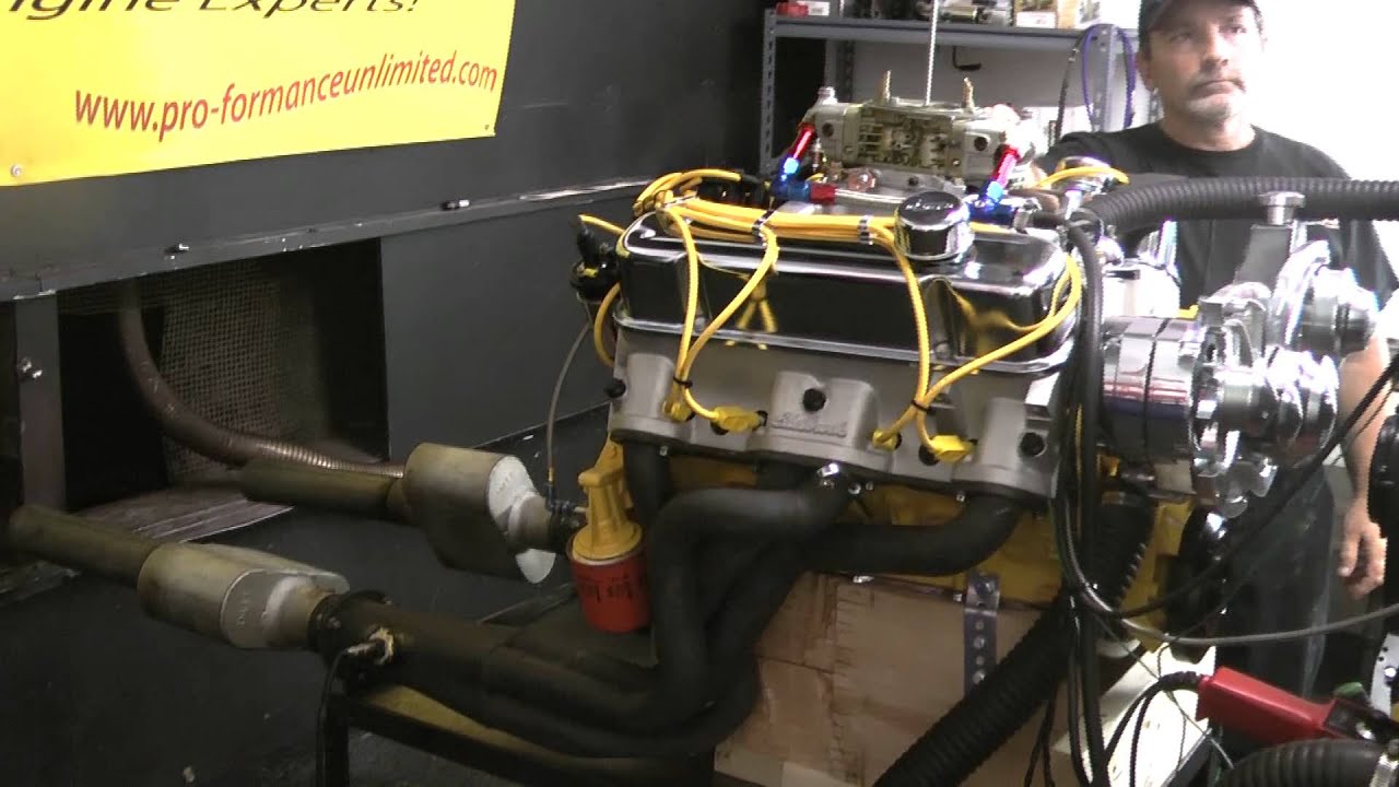 Pontiac 461 Stroker Live Engine Run Built By Proformance Unlimited ...