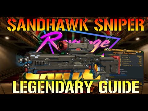 Borderlands 3: SANDHAWK SNIPER IS Amazing ON MAYHEM 10! | How To Get It ...