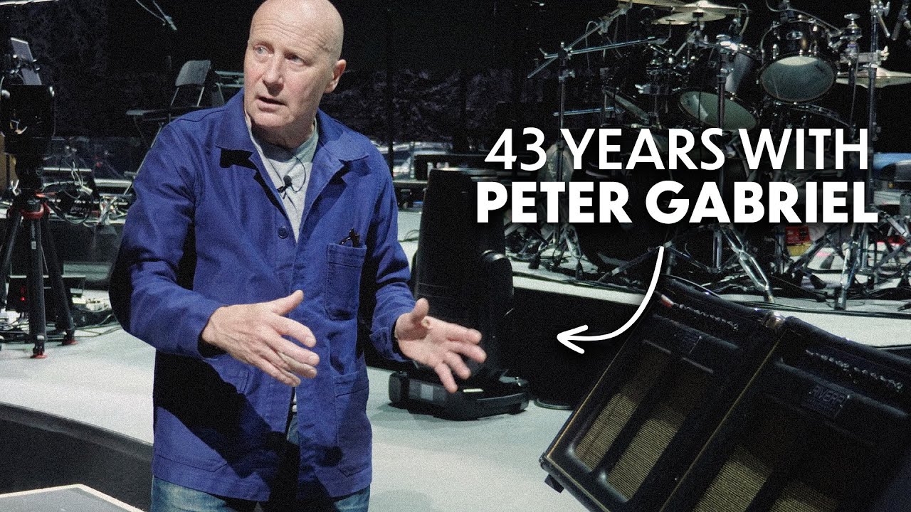 David Rhodes Guitar Rig | 2023 Peter Gabriel i/O Tour - YouTube