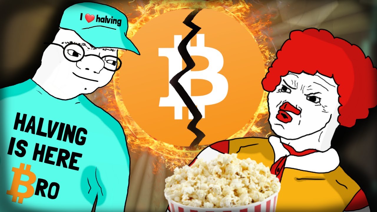 WOJAK AND ZOOMER WAIT FOR THE BITCOIN HALVING - YouTube