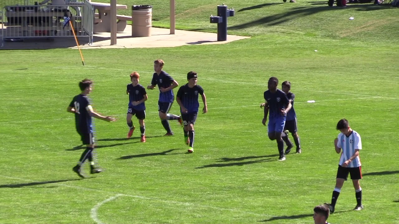 DEANZA FORCE 04B ACADEMY II (2) LV REVOLUTION FC GUNNERS 04 BLUE (4 ...