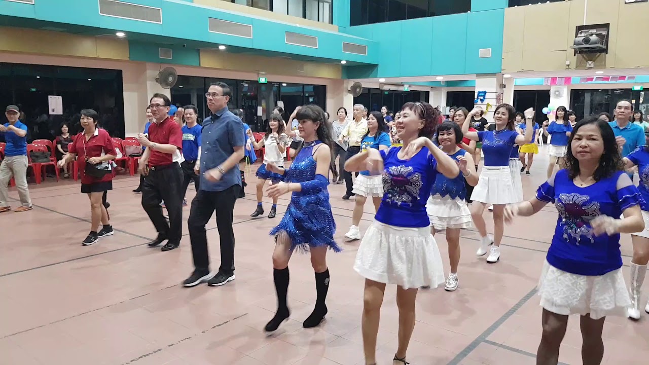 line dance disco and 16 step(2) - YouTube