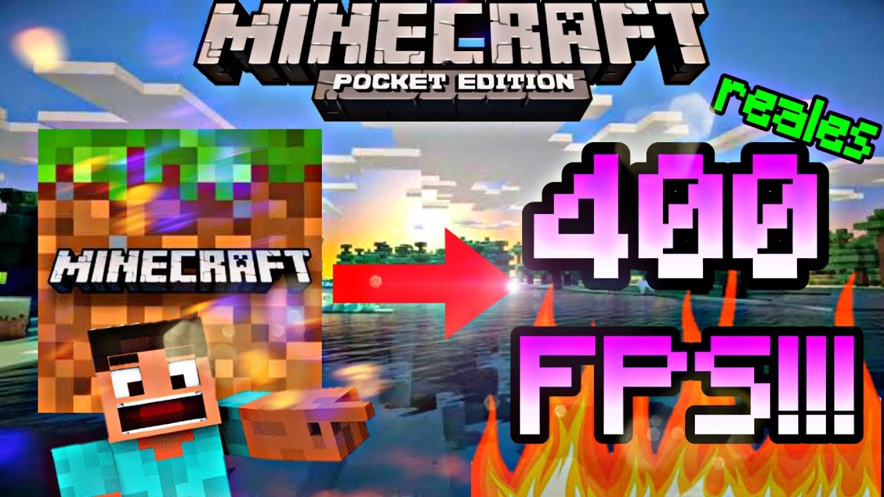 POCO X3 PRO ALCANZAR MAS DE 400 FPS EN MINECRAFT PE 😱😱😱 - YouTube