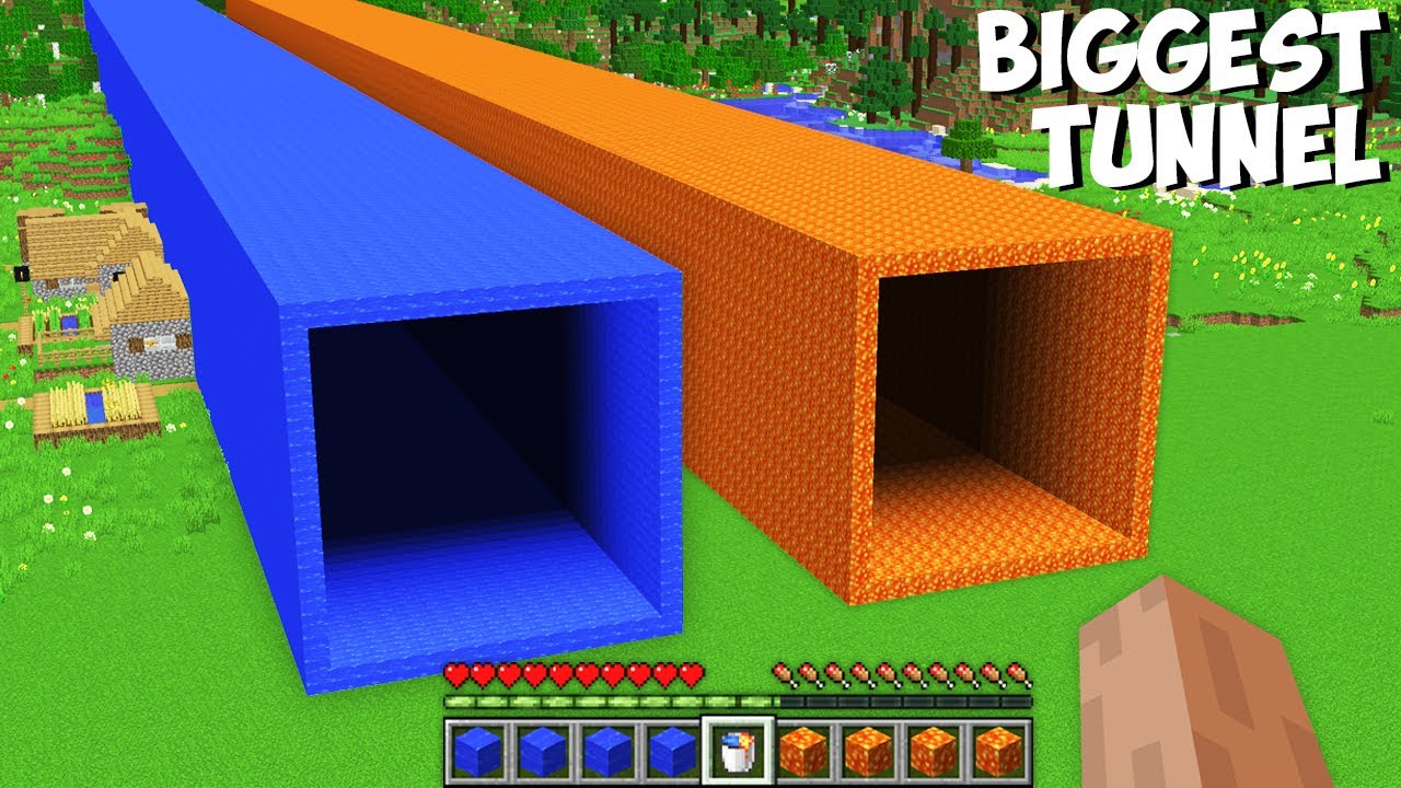 What is the longest tunnel made in Minecraft? : shalfeiのblog