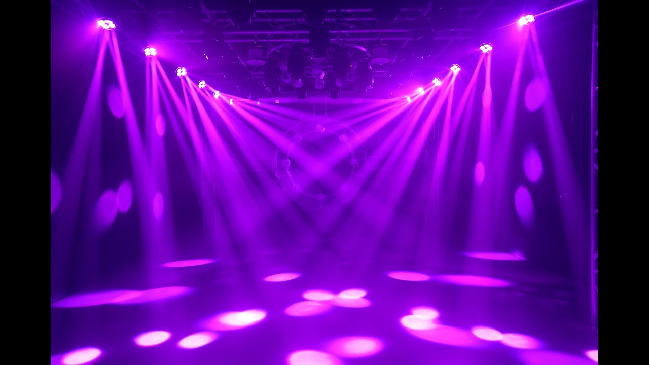 Lighting Show | Night club Lighting Design Show| Mini Beam Light+ Spot ...